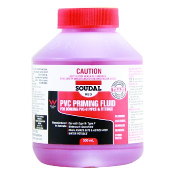 PVC Priming Fluid Red 250ml - ATEX Supplies Sydney